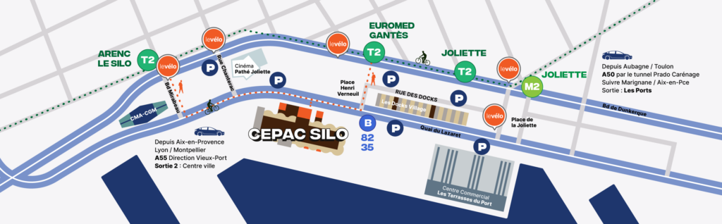 Accès & parking - Cepac Silo